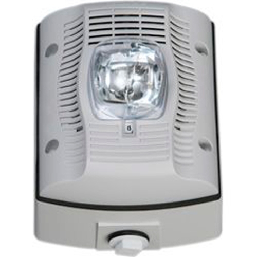System Sensor Spswk P White Unmarked Outdoor Speaker Strobe